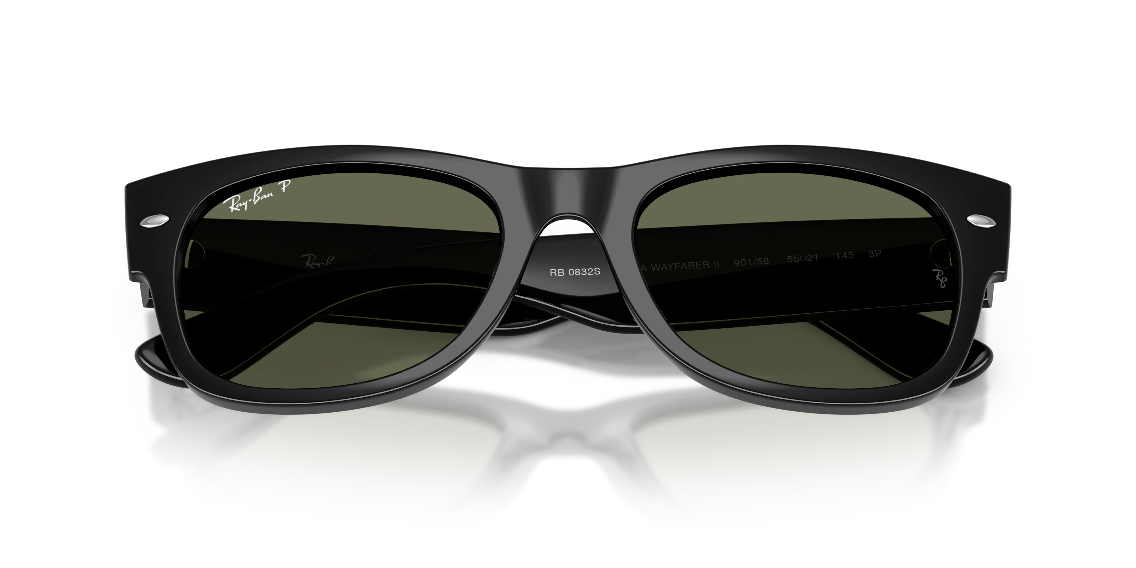 Ray-Ban Mega Wayfarer II RB0832S 901/58 52/21 zonnebril voor heren en ...