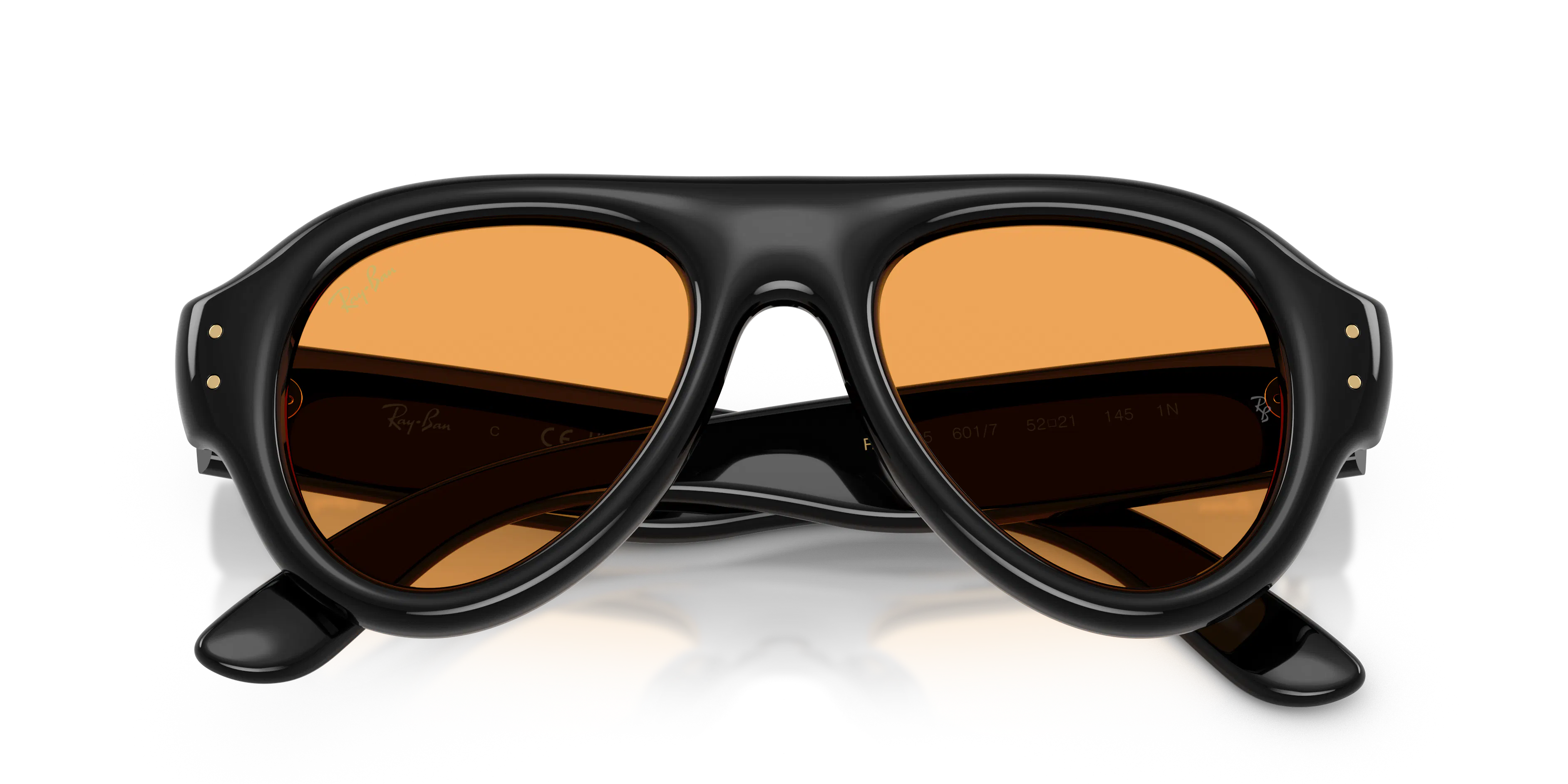 Ray-Ban Aviator Puffer RB 4925 Orange Lens Sunglasses | Vision Express