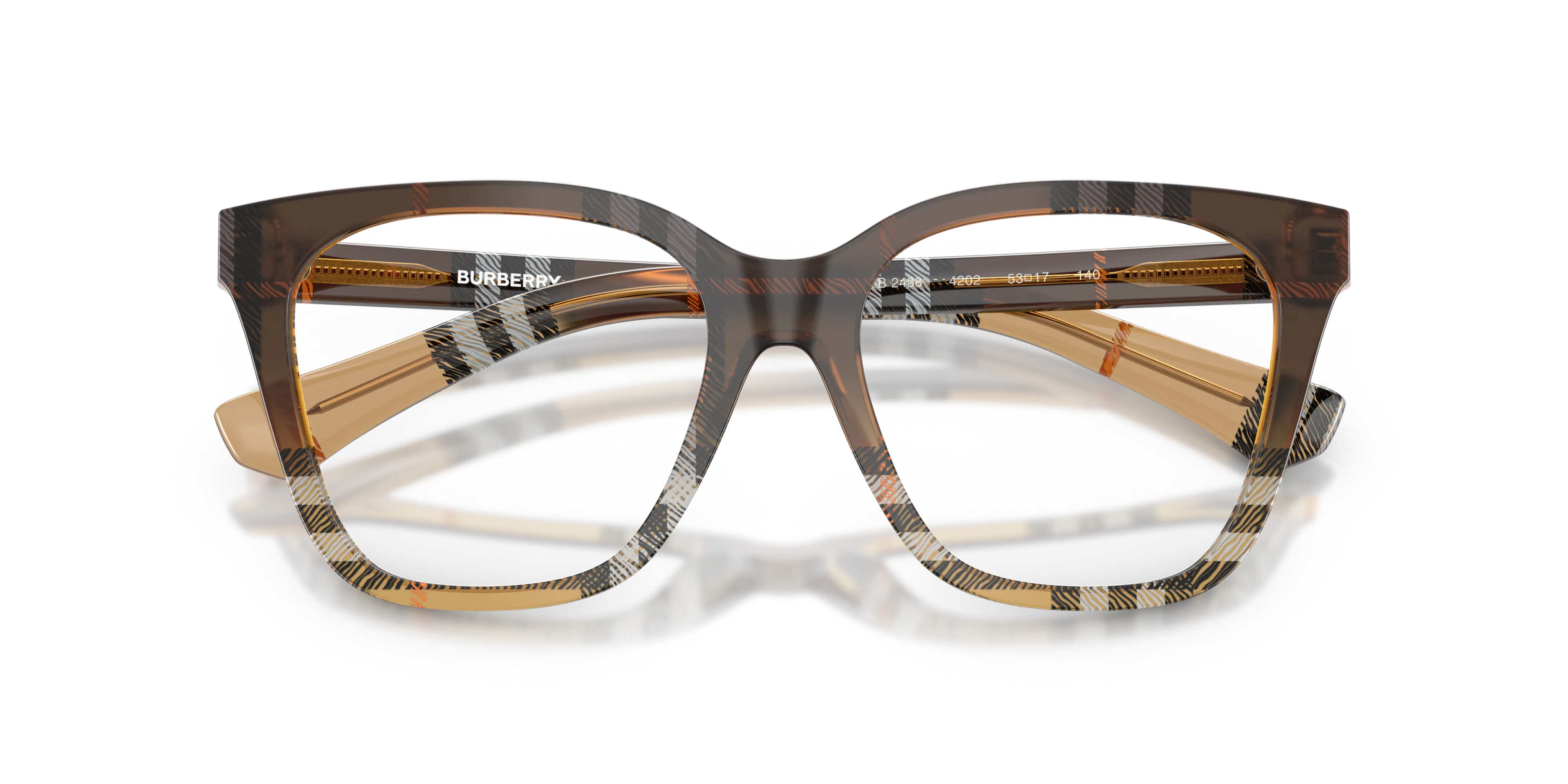 Burberry BE2438 4202 53/17 bril voor heren en dames | GrandOptical