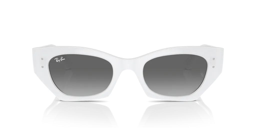 Ray-Ban Zena Bio Based Solglasögon i Vit | Synoptik