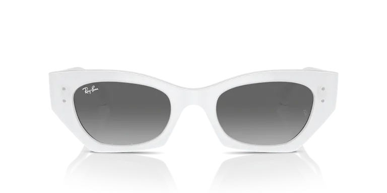 Ray-Ban Zena Bio Based Solglasögon i Vit | Synoptik