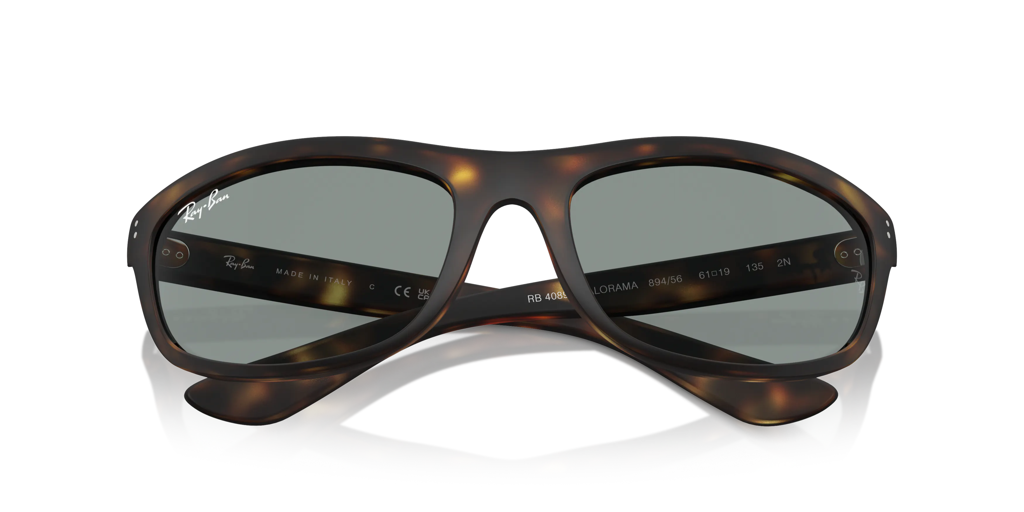 Ray-Ban RB4089 Balorama Uomo Rettangolari Tartarugati L | GrandVision