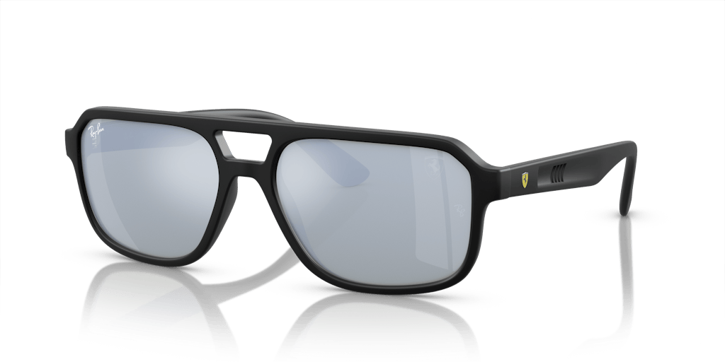 Ray-Ban Scuderia Ferrari Collection 0RB4414M F68430 Solglasögon i Svart ...