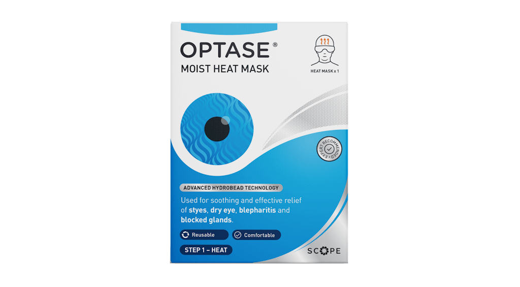 Optase Moist Reusable Heat Mask | Vision Express