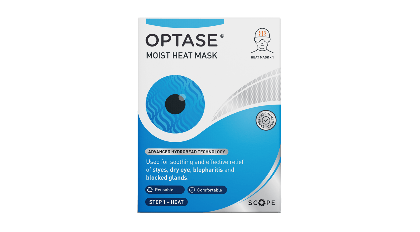 Optase Moist Reusable Heat Mask | Vision Express