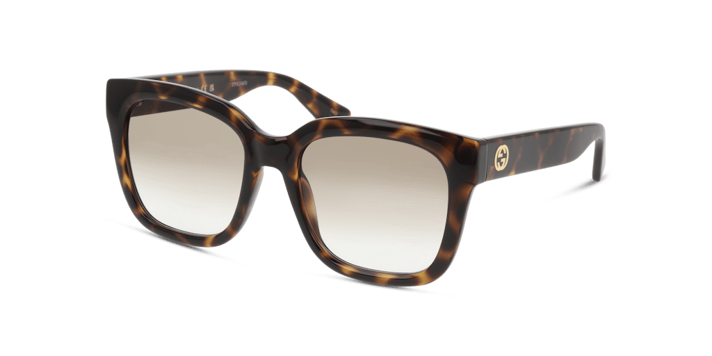 Gucci GG1338S 3 Solglasögon i Sköldpaddsfärgad | Synoptik