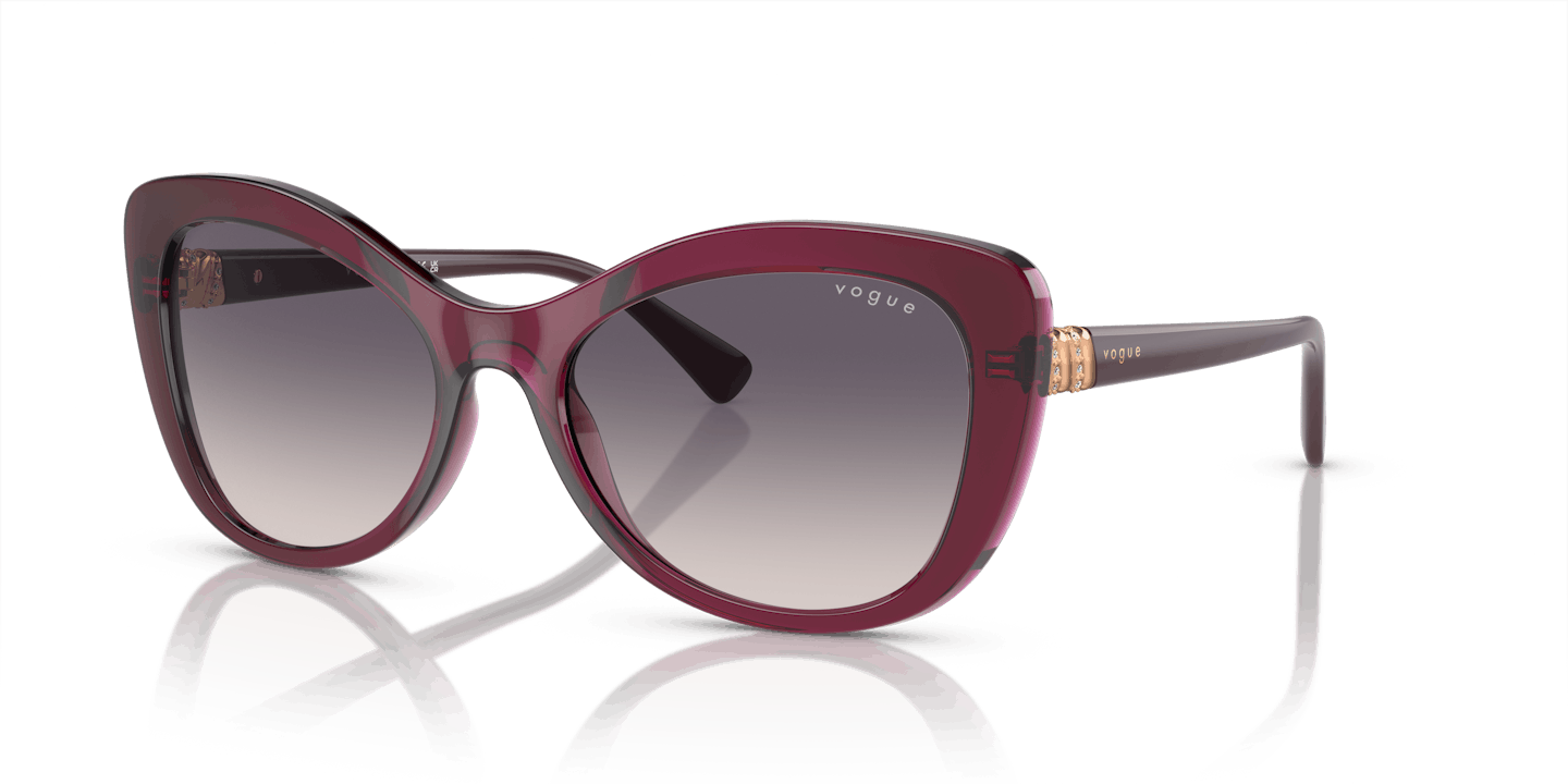 Vogue Eyewear VO5515SB zonnebril transparant, roze | Pearle Opticiens