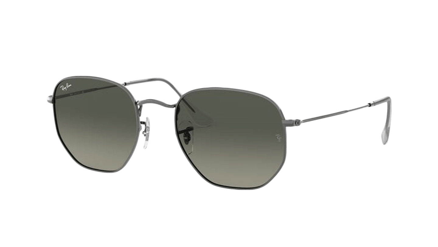 Ray-Ban Hexagonal Flat Lenses Solglasögon i Grå | Synoptik