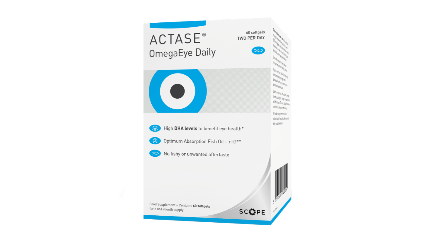 Actase OmegaEye Daily Capsules | Vision Express