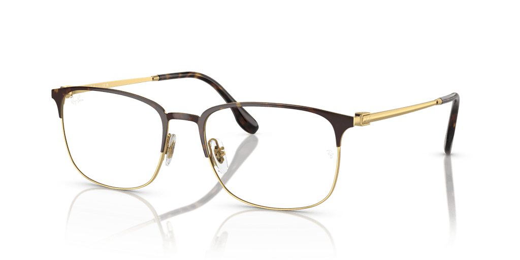 Ray-Ban RB6494 Glasses rectangle Glasses with Tortoise frame | David Clulow