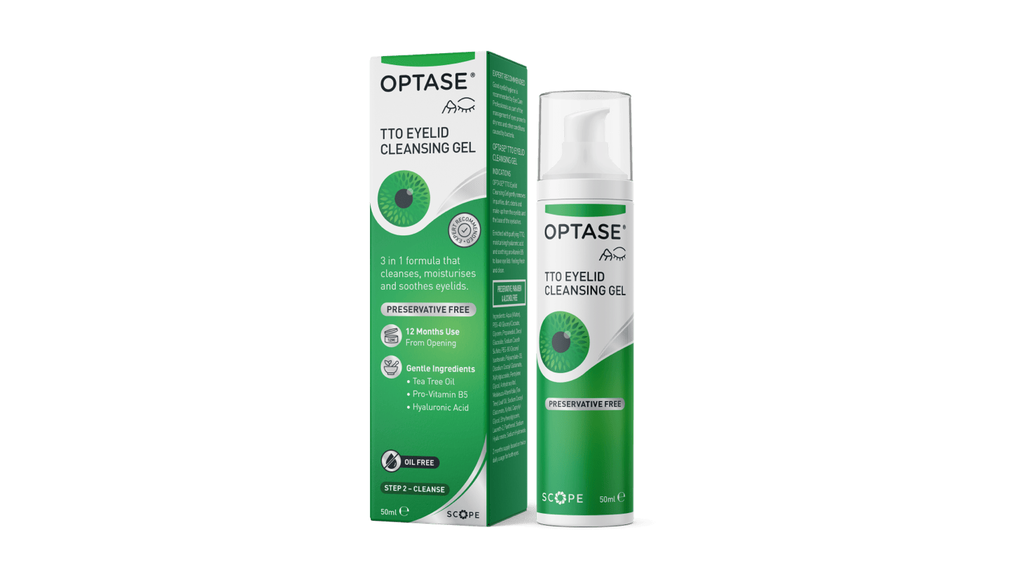Optase TTO Eyelid Cleansing Gel - 50ml | Vision Express