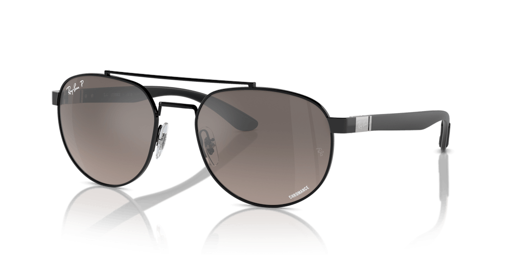 Ray-Ban RB3736CH 002/5J Preto Irregular Unissexo | MultiOpticas