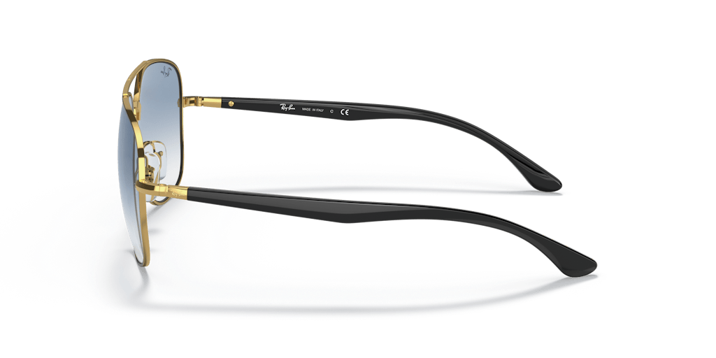 Ray-Ban RB3683 zonnebril zwart, goud | Pearle Opticiens