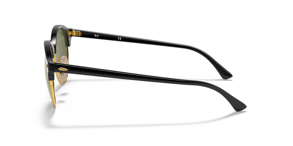 Ray-Ban Clubround RB 4246 Gold Sunglasses | Vision Express
