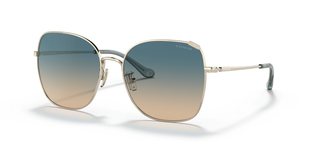 Coach HC7133 zonnebril goud kopen bij | Pearle Opticiens