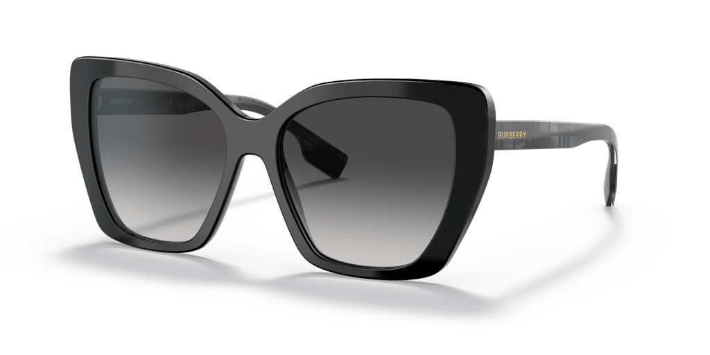 Burberry BE4366 zonnebril zwart kopen bij | Pearle Opticiens