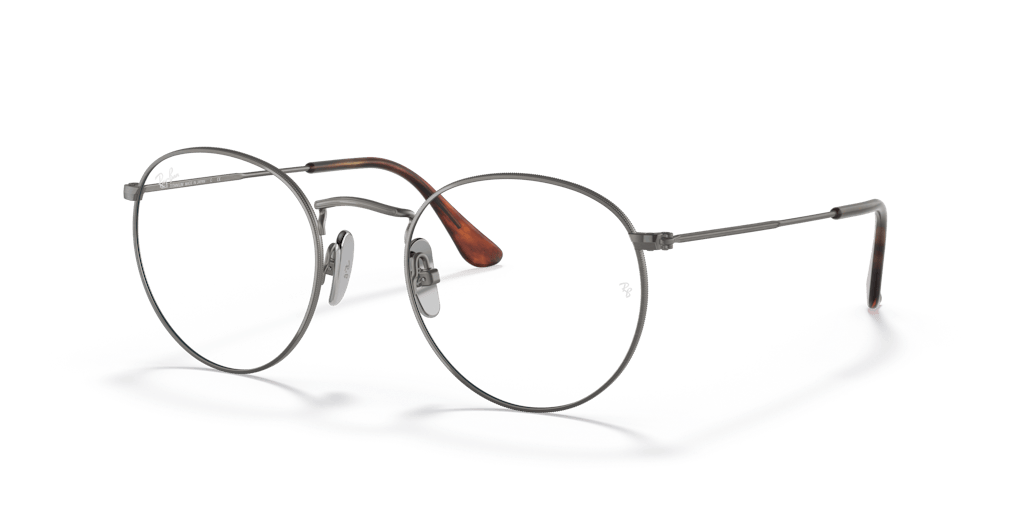 Ray-Ban RB8247V Round Titanium Glasses square Glasses with Grey frame ...